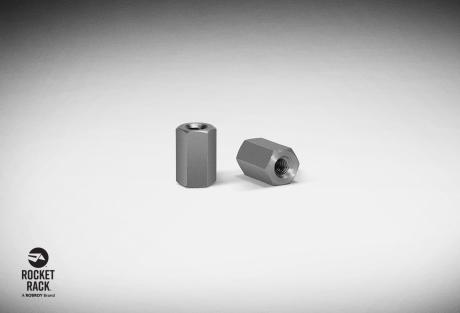 Rod Coupling Nut 304 3/8-16 | Rocket Rack