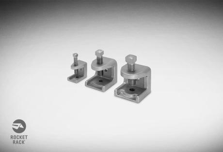 Stainless Beam Clamp for 1/2 - 13 316 | Rocket Rack