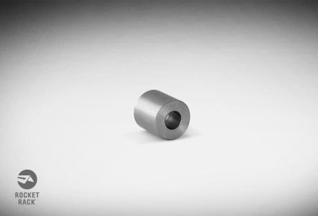 Industrial Rocket Spacer 7/16 Inch Hole Dia 2 Inch Long 304 | Rocket Rack