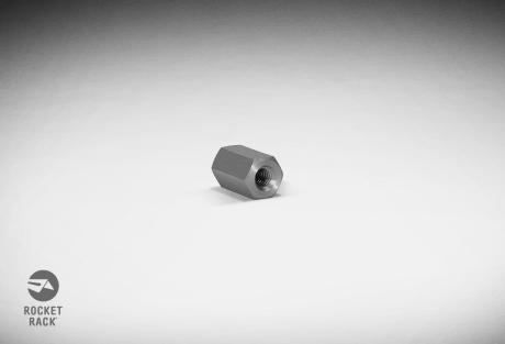Rod Coupling Nut 304 3/8-16 | Rocket Rack